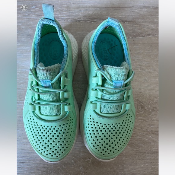 CROCS | Shoes | Crocs Literide Sneakers In Mint Green And Aqua Size 1 ...